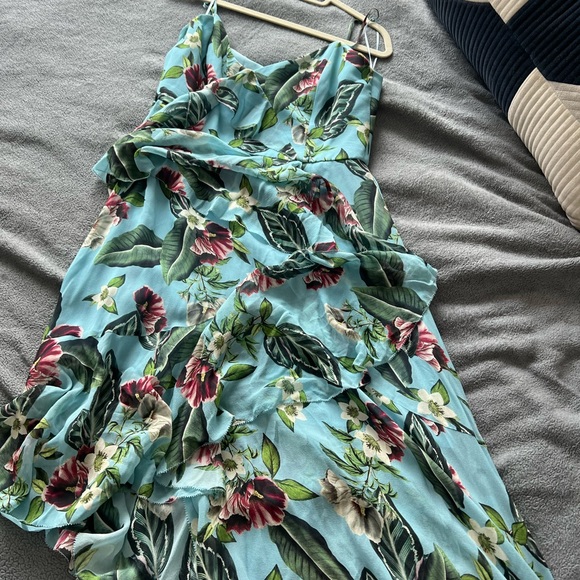 NICHOLAS | Dresses | Nicholas Silk Midi Floral Dress | Poshmark